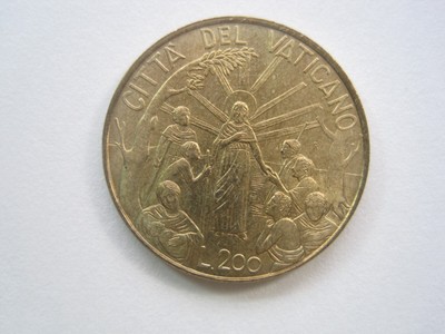 Vatican - 200 Lire Coin