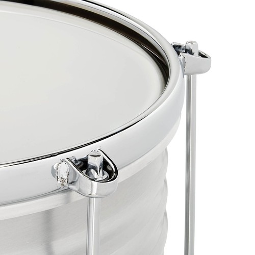 Latin Percussion LP3110 12"x10" Aluminum Repinique w/ Ribbed Shell ...