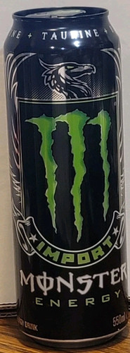 MONSTER ENERGY IMPORT 16oz CAN NEW 2 pk | eBay