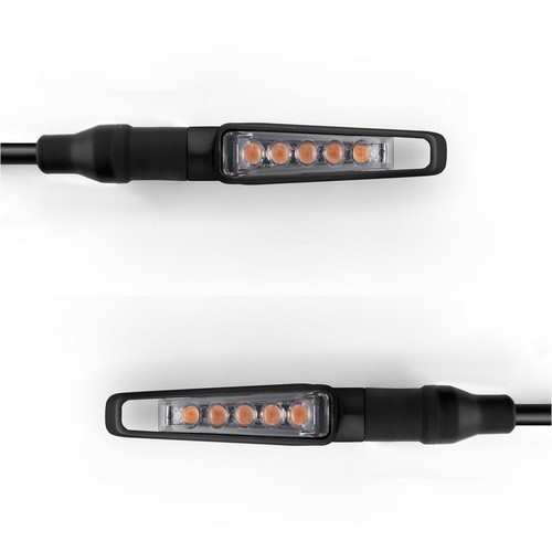 Rizoma Vision Black Sequential Indicators Black Small LED BMW RnineT ...