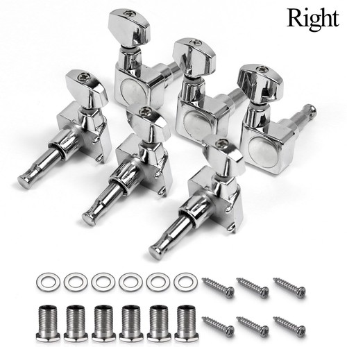 6 Right Electric Guitar Tuners Tuning Pegs Keys Machine Heads For ...