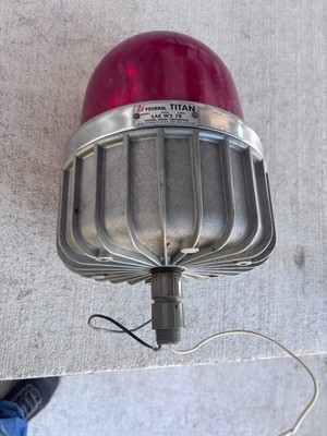 Federal Signal (Titan) Model 312 Series A1 24VDC untested | eBay