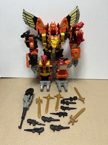 KO G1 Predaking Combiner Team Robot Set Original Size & Colors ...