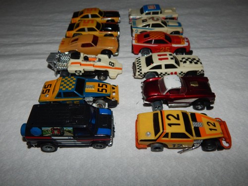 Vintage IDEAL TCR Slotless Slot Cars & Van ~ HO Scale ~ Lot of 12 | eBay