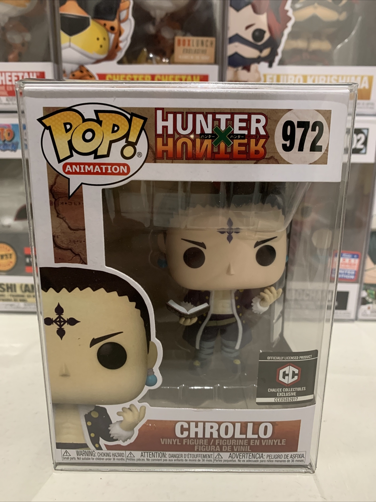 FUNKO POP! CHROLLO HUNTER X HUNTER #972 CHALICE COLLECTIBLES Exclusive ...