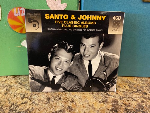 Santo & Johnny ‎Five Classic Albums Plus Singles 4x CD Real Gone 2017 ...