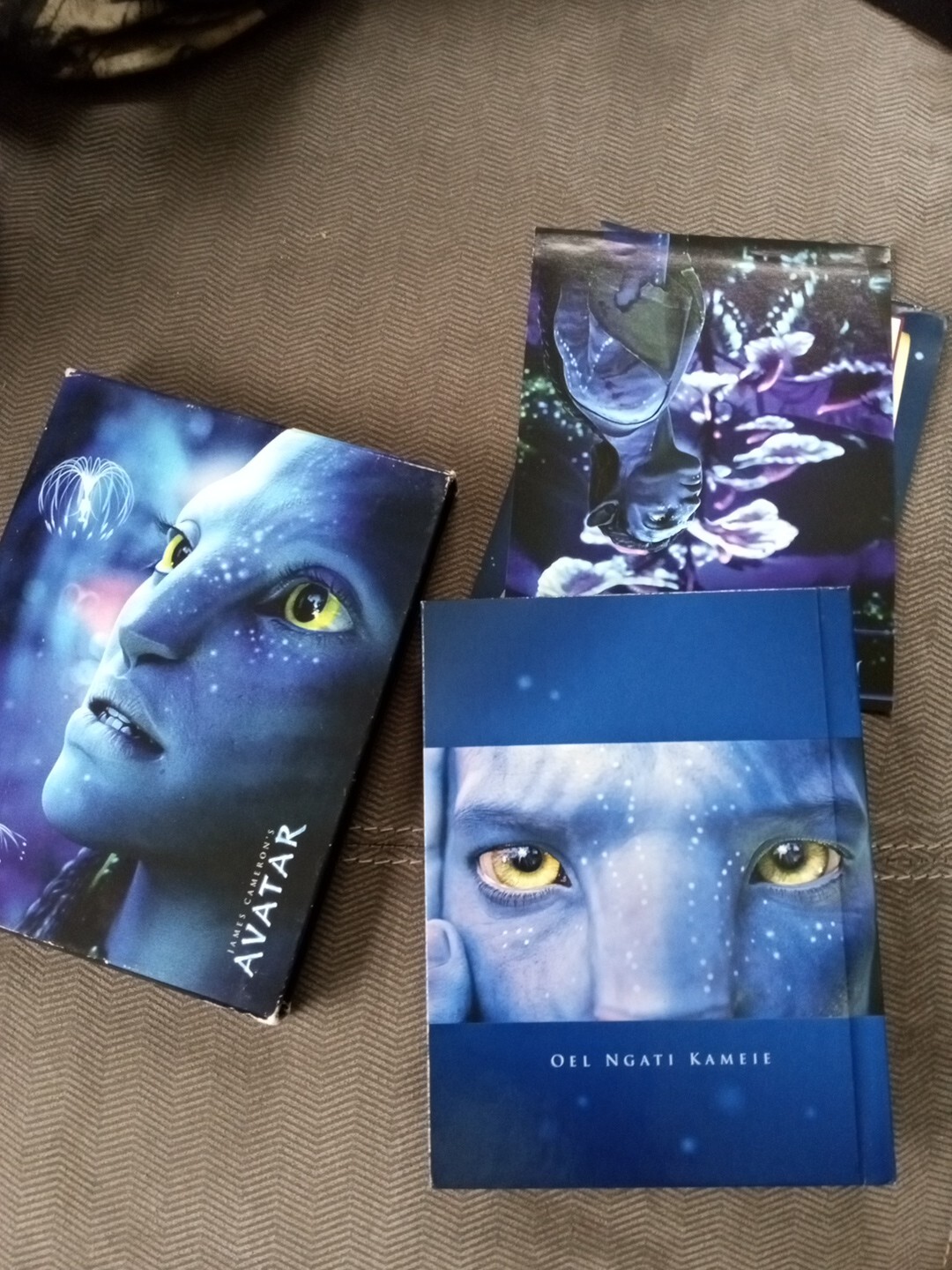 Avatar (Blu-ray, 2009)+ Dust Cover + Box Set & Booklet 3 Disc Set ...