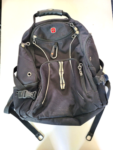 Swiss Gear SA1923 Black TSA Friendly ScanSmart Laptop Airflow Backpack ...
