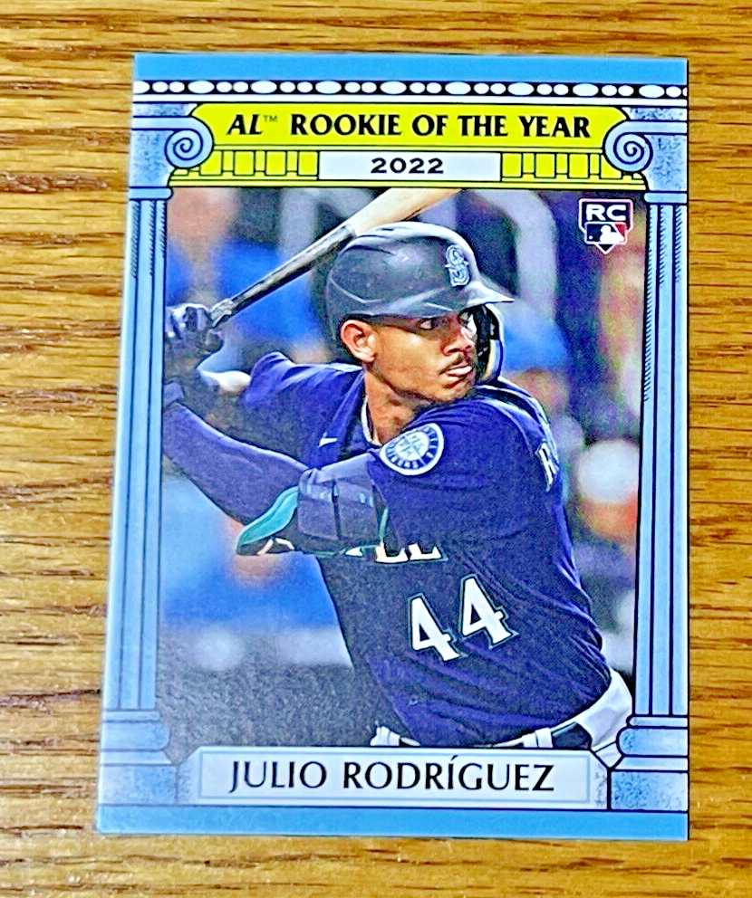 JULIO RODRIGUEZ 2022 Topps Throwback Thursday #140 TBT Rookie RC SP ...