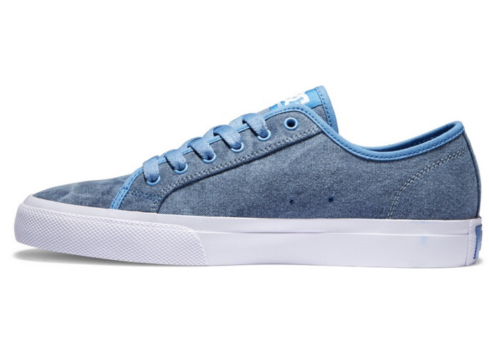 Dc manual Textile txse low Top Skate Shoe Blue Haze Mens 10 / Womens 11 ...