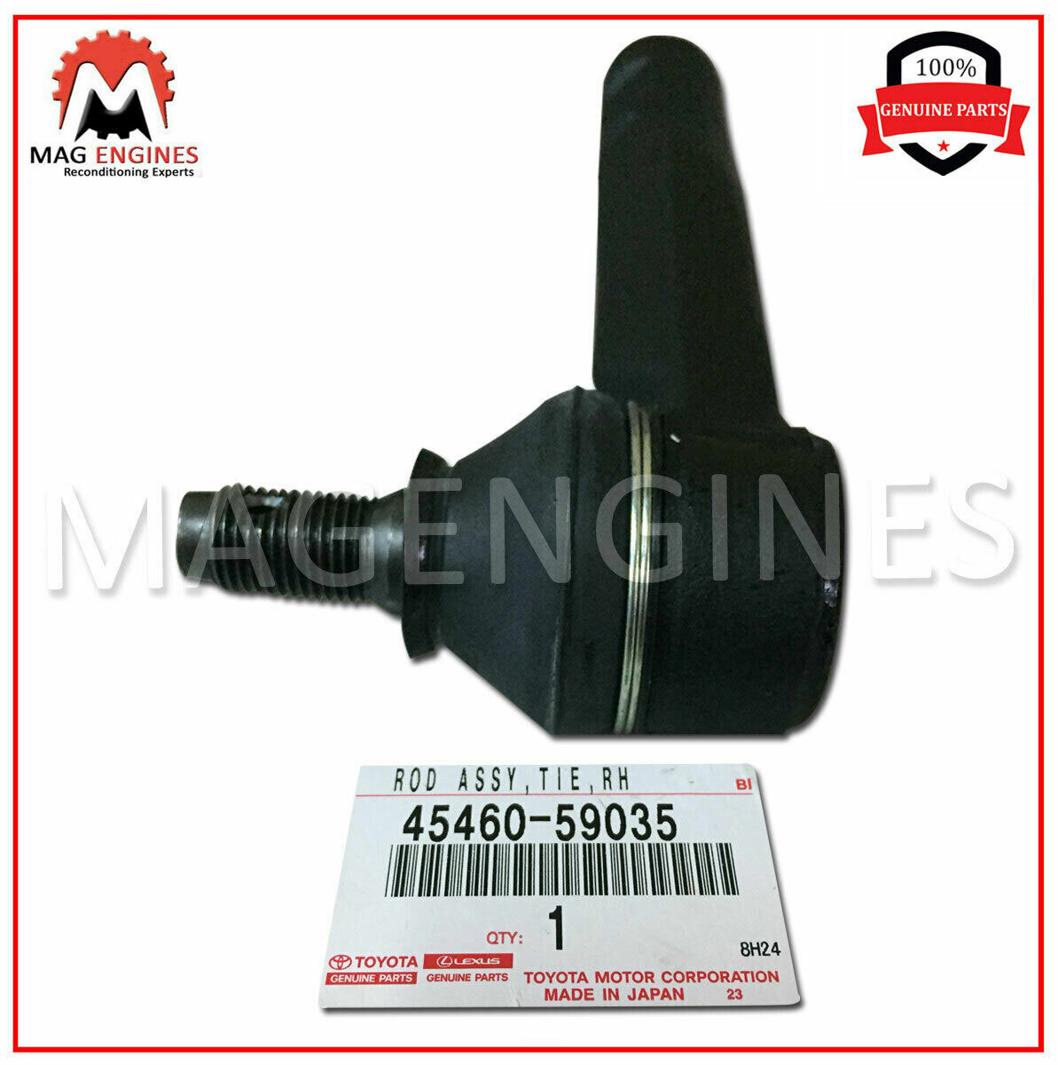 45460-59035 GENUINE OEM TIE ROD END SUB-ASSY, RH 4546059035 | eBay