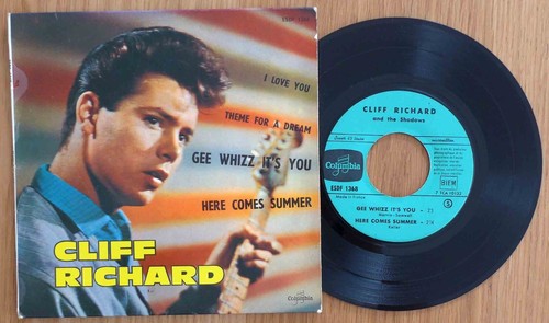 Cliff Richard EP 1961 Gee Whizz It's You ESDF 1368 | eBay