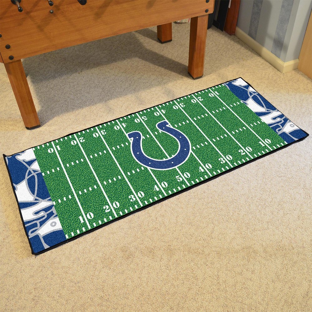 NFL - Indianapolis Colts Football Field Runner Mat - 30in. x 72in. XFIT ...