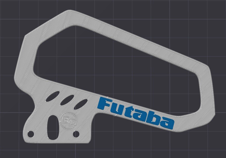 futaba t3pv t4pv 4pm t4pmCarry Handle With Futaba Logo **FREE POSTAGE ...