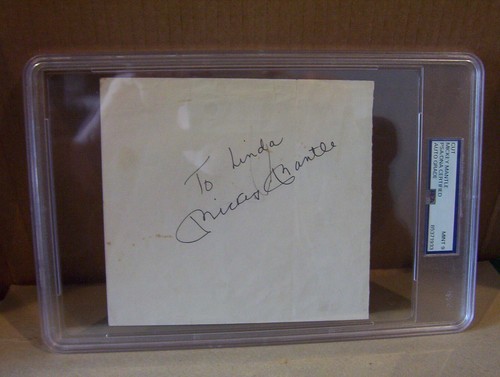 Rare Personalized Mickey Mantle Autograph Cut Auto PSA/DNA Certified ...