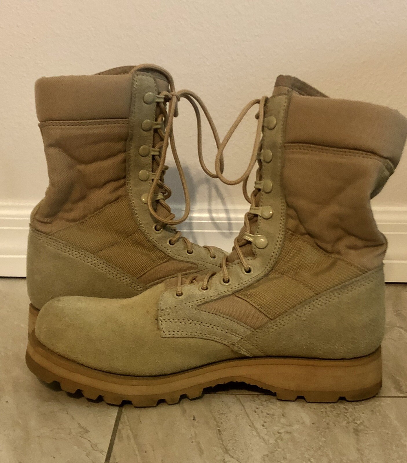 Pre-owned Army Desert Tan Mens Combat Speedlaced Jung… - Gem