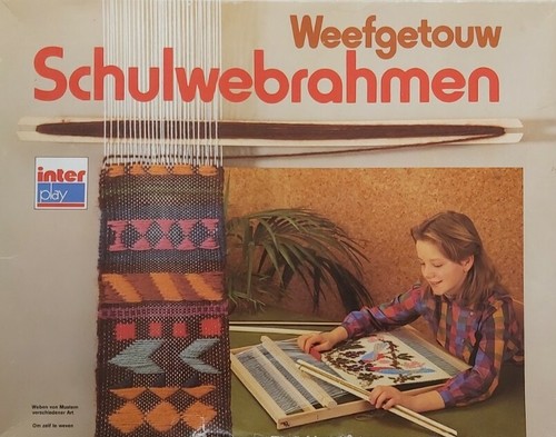 Hartholz Webrahmen Tischwebrahmen Webbreite 25 cm OVP mit Anleitung ...