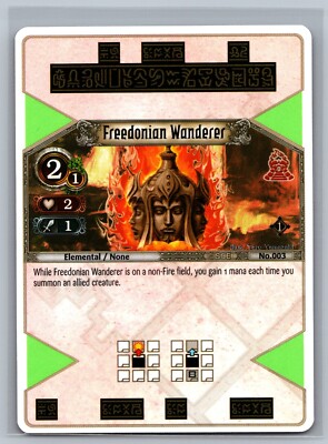 The Eye of Judgment Freedonian Wanderer #003 Sony PS3 Base Set 1 | eBay