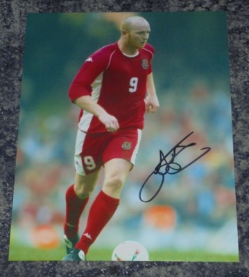 JOHN HARTSON - WALES - FOOTBALLER - 10x8 PHOTO SIGNED - (1) | eBay UK