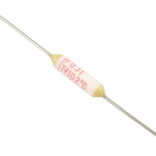 5Pcs FUJI FTF-2 Microtemp Thermal Fuse Type 298 Axial 102℃TF Cutoff 2A ...
