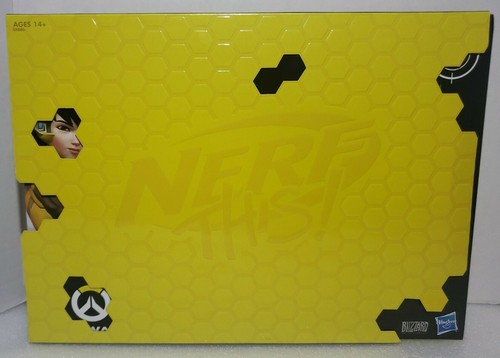 Nerf Rival Overwatch D.VA B.VA Stinger HB50 Edition Yellow W/Bee Charm ...