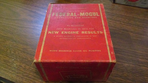 NOS Fed Mogul 1939-48 Ford 100hp V8 Standard Crank/.004 Rod 4 boxes of ...