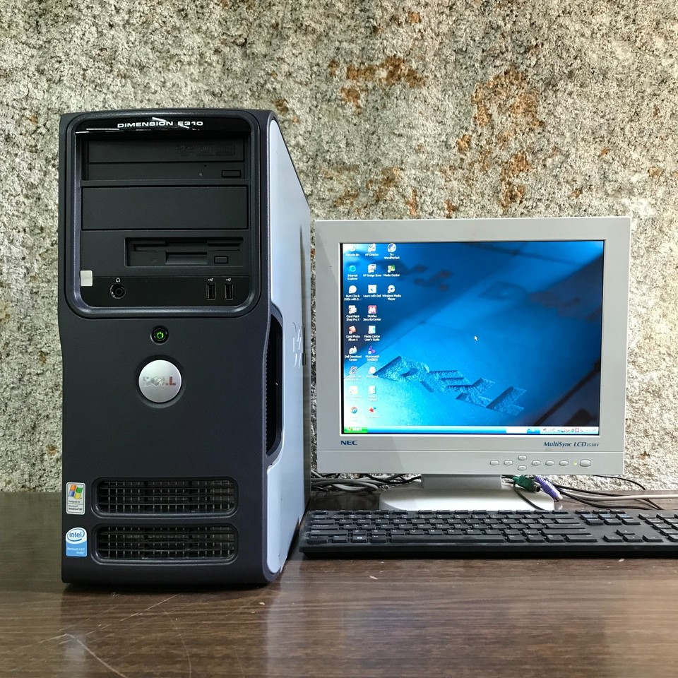 Dell Dimension E310 PC Retro Gaming Pentium 4 2.80GHz 512MB RAM ...