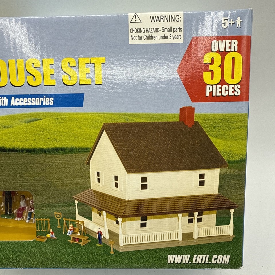 Ertl Farm House Set #12929 (2007) COMPLETE / SEALED BAGS NEW/OPEN BOX ...