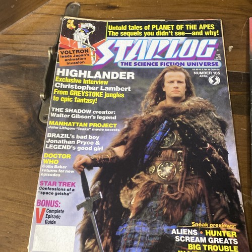 Lot Of 15 Starlog Magazines With Plastic Storage Case Included | eBay