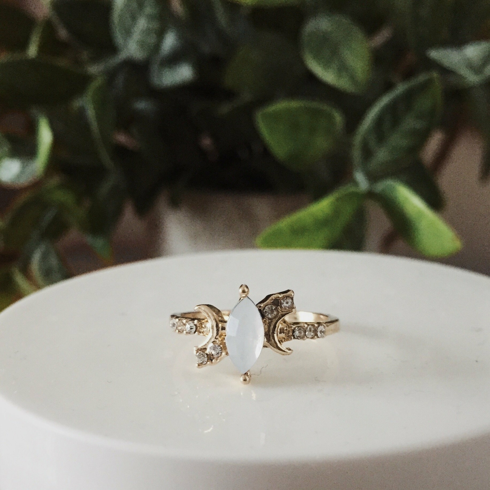 The Lumens Triple Moon Ring | eBay