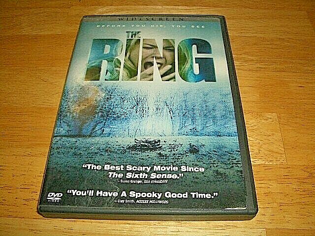 THE RING (DVD, 2003) MOVIE - WIDESCREEN - USED - VERY GOOD CONDITION ...