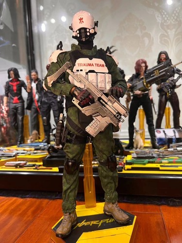 custom 1/6 Cyberpunk 2077 Trauma Team Model for 12'' Action Figure need ...