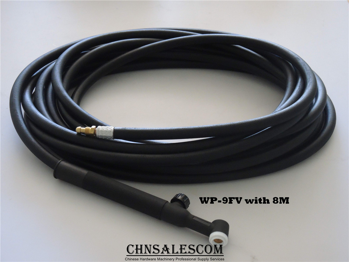 1pcs WP-9 FV Tig Welding Torch Bend 8 Meter | eBay