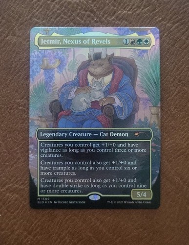 NM FOIL Borderless Jetmir Nexus of Revels #1509 Secret Lair Raining ...