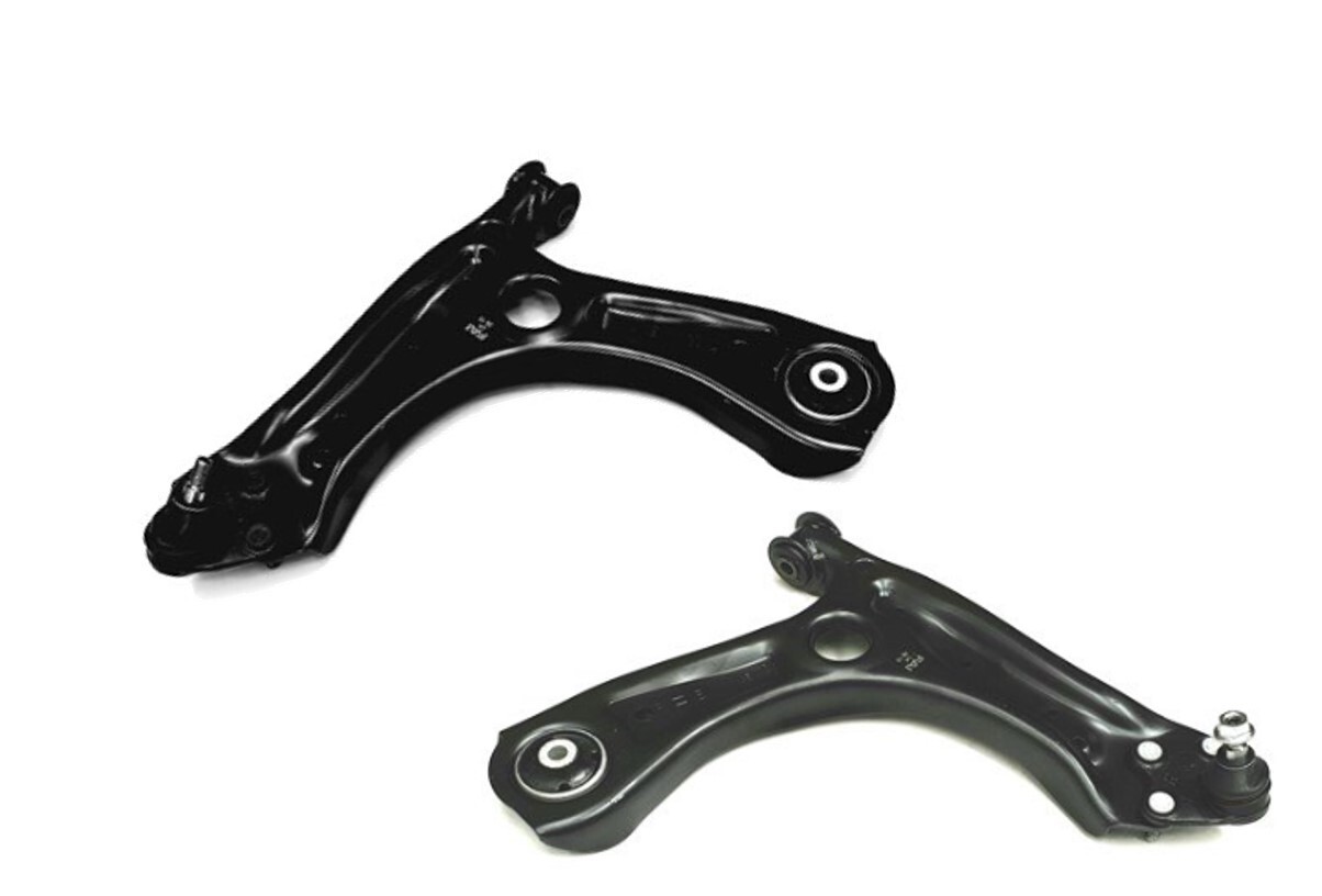 PAIR NEW FRONT LOWER CONTROL ARMS for SKODA RAPID SPACEBACK TSI 2014 ...