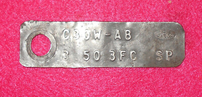 1963 1964 Ford Fairlane 500 ORIG 289 HIPO K-Code 3.50 9" REAR END AXLE ...