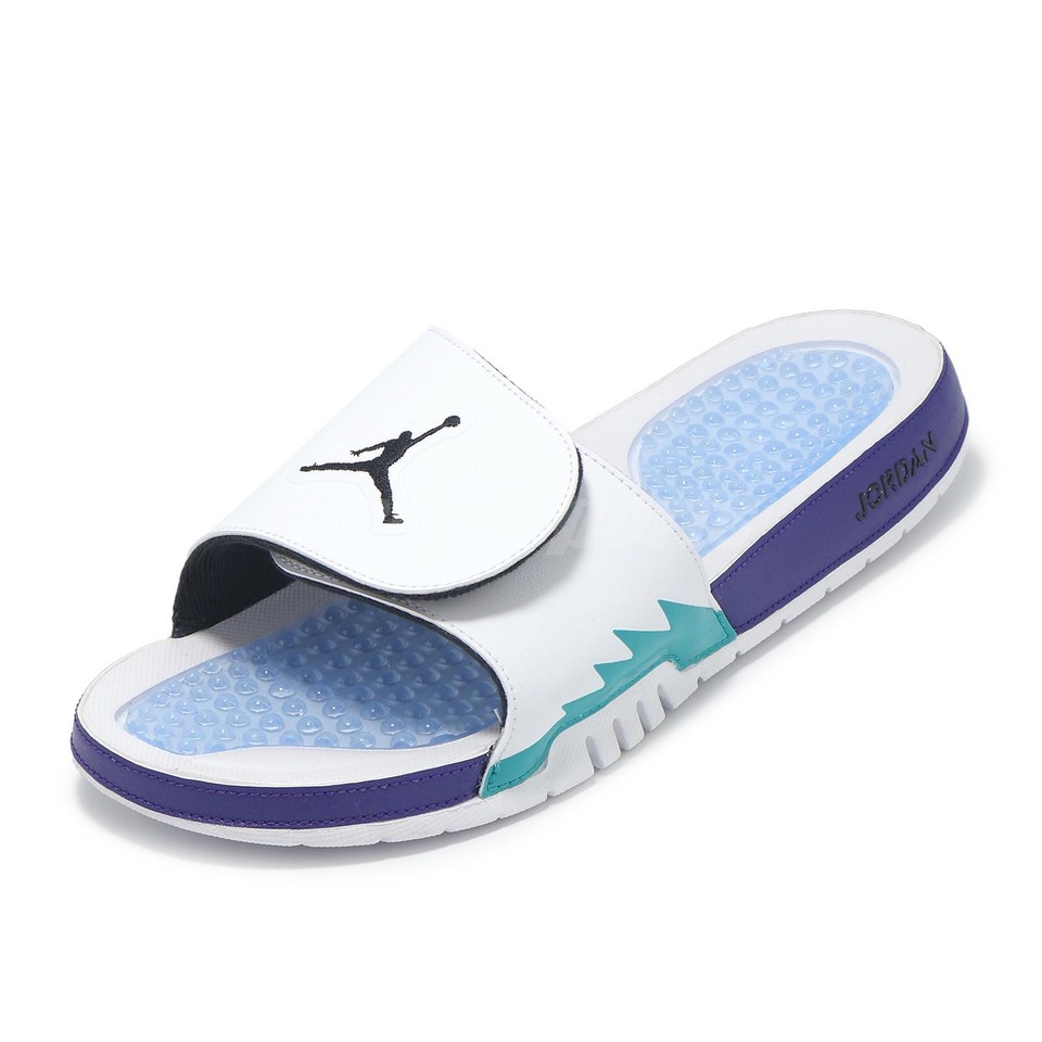 Nike Jordan Hydro V 5 Retro Grape 2025 Men Slip On Casual Sandal 555501 ...