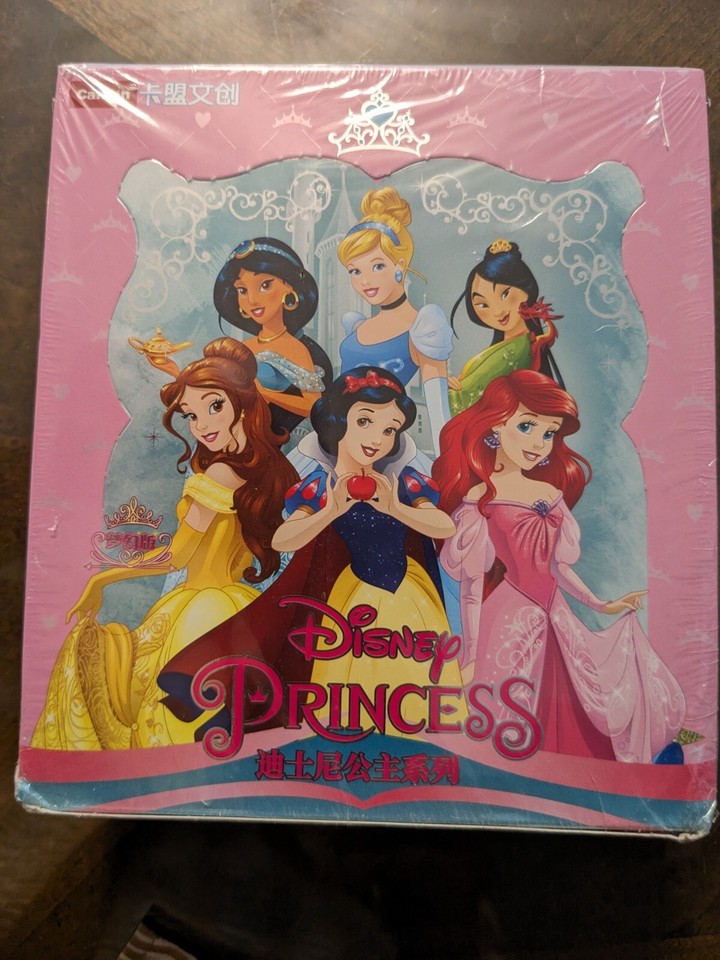 DISNEY PRINCESS TRADING CARDS CAMON NEW FACTORY SEALED PACK(S) FROM ...