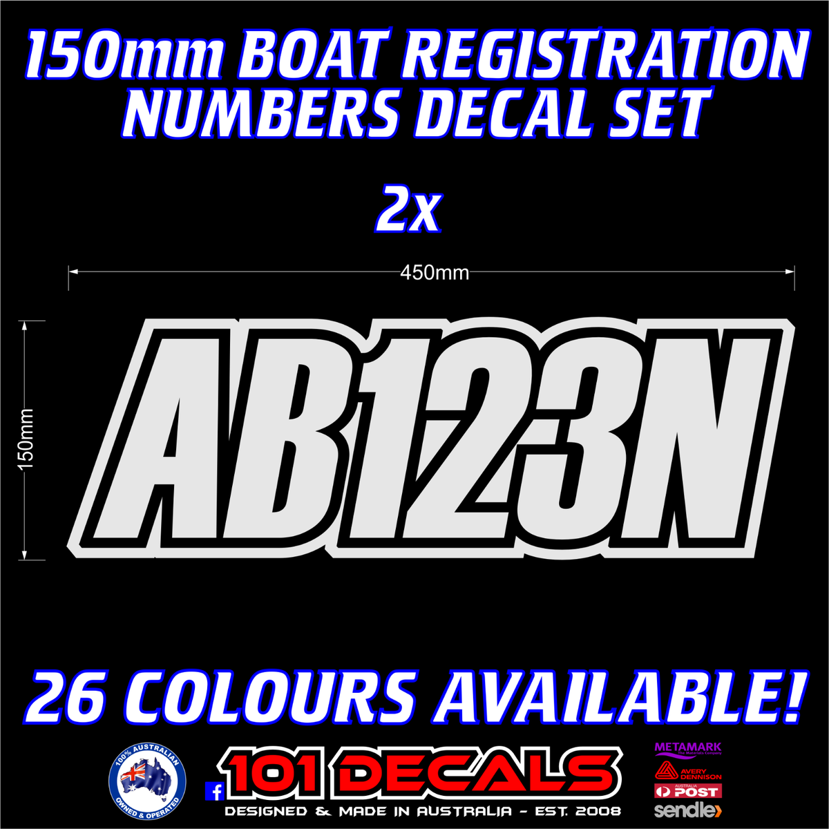 Fishing Boat Letters