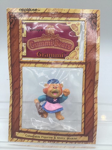 Vintage Disney Gummi Bears Grammi 1985 Applause Figure with Story ...