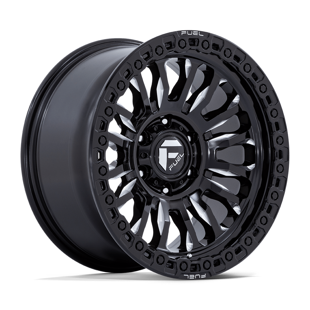 20x9 Fuel Off-Road Rincon SBL FC857 Gloss Black Milled Wheels, 6x135 ...