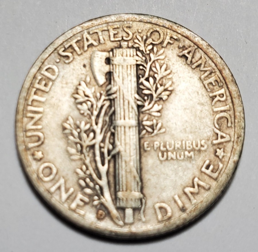 1944 D MERCURY DIME 90% SILVER #P1626 | eBay