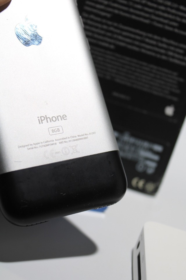 Apple iPhone 1. Generation 8 GB 2G 1G 1st Gen A1203 Model 2007 LESEN matching 607375047472| eBay