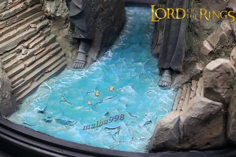 Gates of Argonath Gates of Gondor Statue Model The Lord of the Rings ...