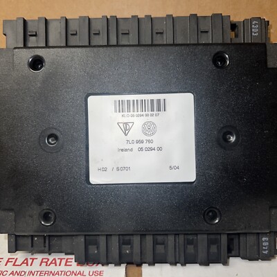 2004 - 2010 VOLKSWAGEN TOUAREG Left Front Seat Memory Control Module ...