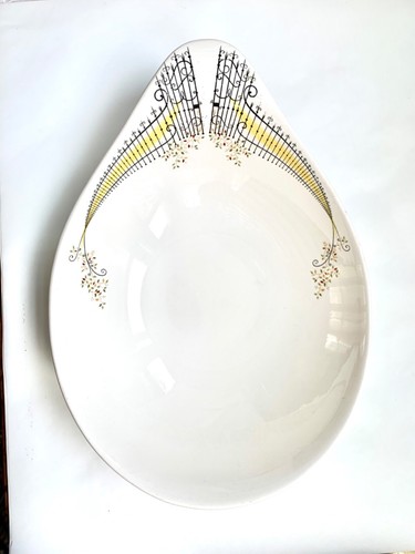 MCM Hall China Eva Zeisel for Hallcraft, Buckingham Pattern Oval ...