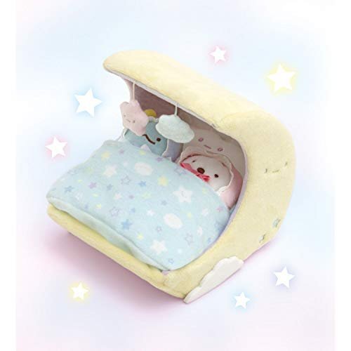 San-X Sumikko Gurashi Collection Moon Baby Bed Tokage Scene Plush Doll ...