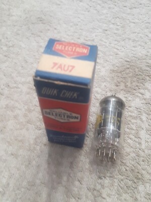 NOS Reliable Selectron 7AU7 Vacuum tube | eBay