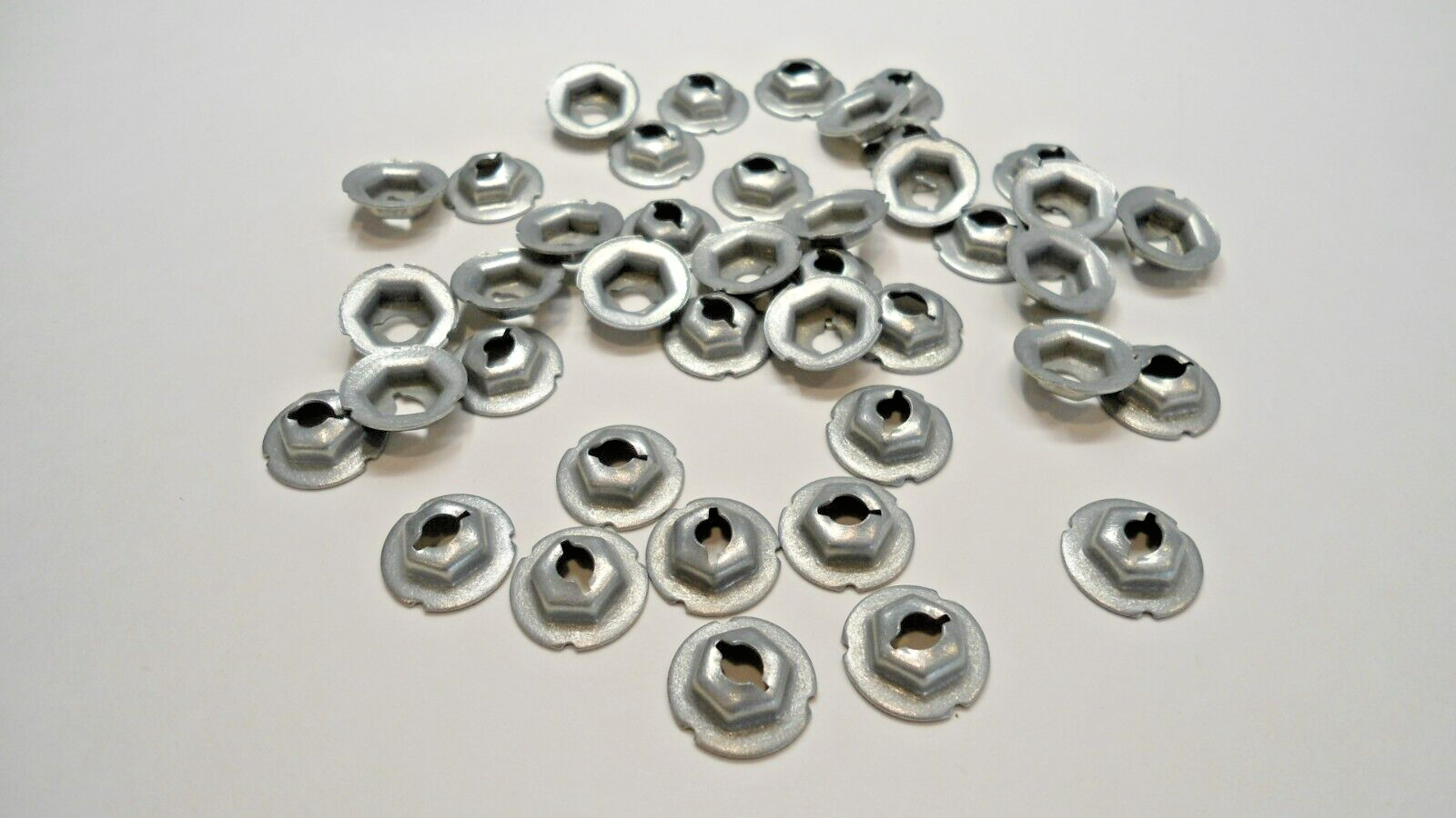 10 SIDE MARKER BEZEL NUTS! FOR MOPAR ASPEN D150 ARROW VALIANT VOLARE ...