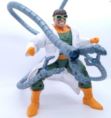 SU-LC-OCK: 1/12 White Wired Lab Coat for Marvel Legends Doc Ock (No ...